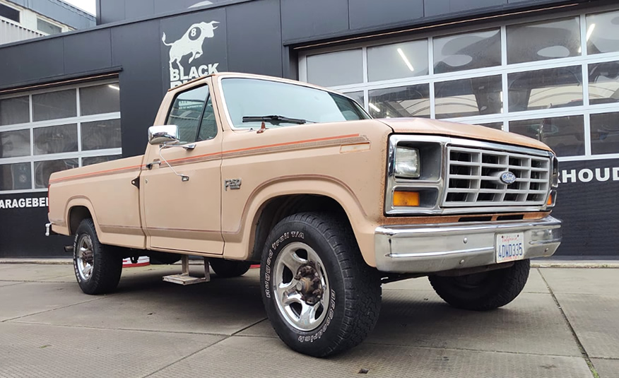 Te koop: 1984 Ford F250 6.9 idi diesel - Garage & Speedshop Black8